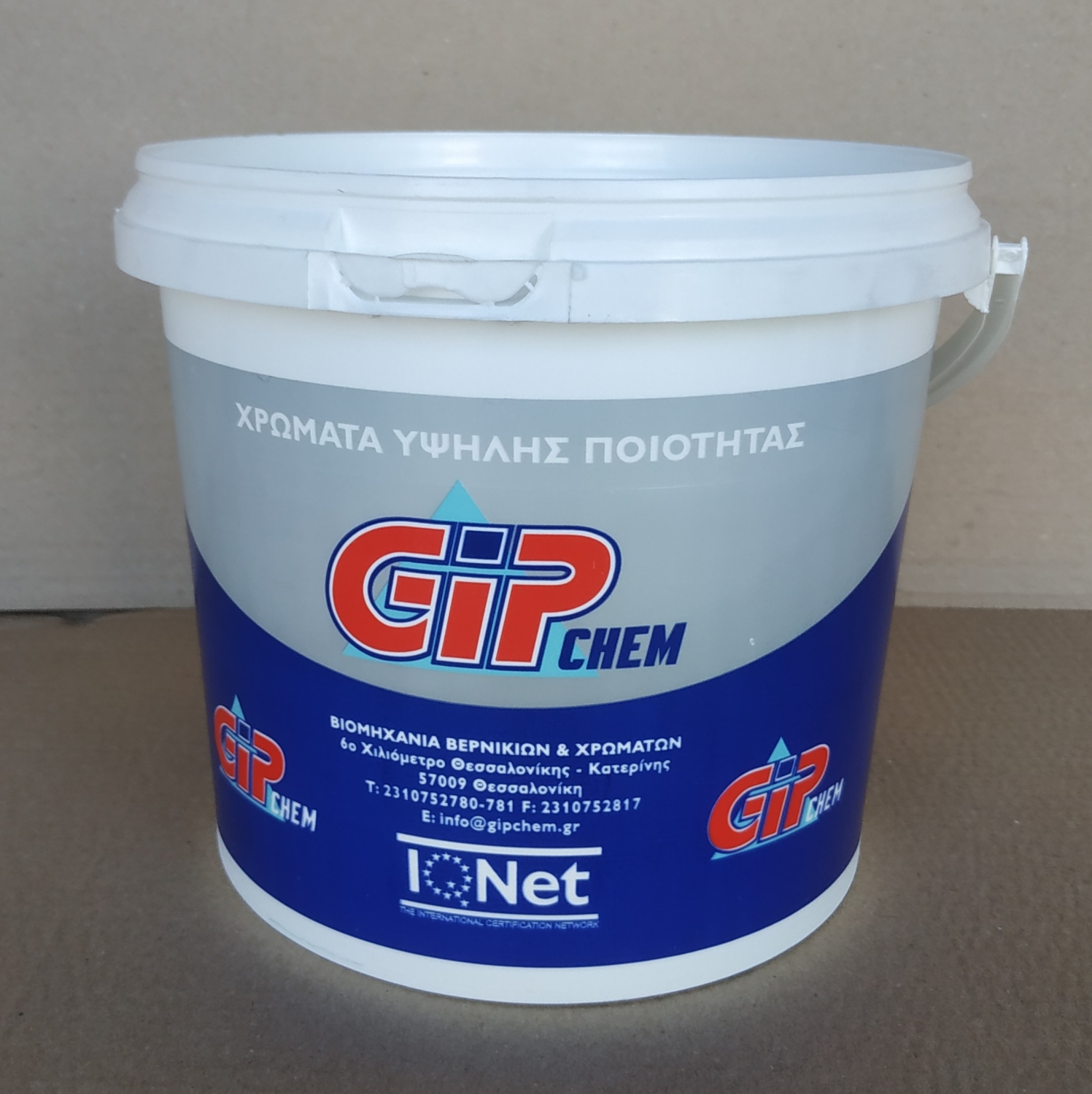ΑΔΙΑΒΡΟΧΟ ΑΚΡΥΛΙΚΟ ΧΡΩΜΑ – GIPACRYL – GIPCHEM